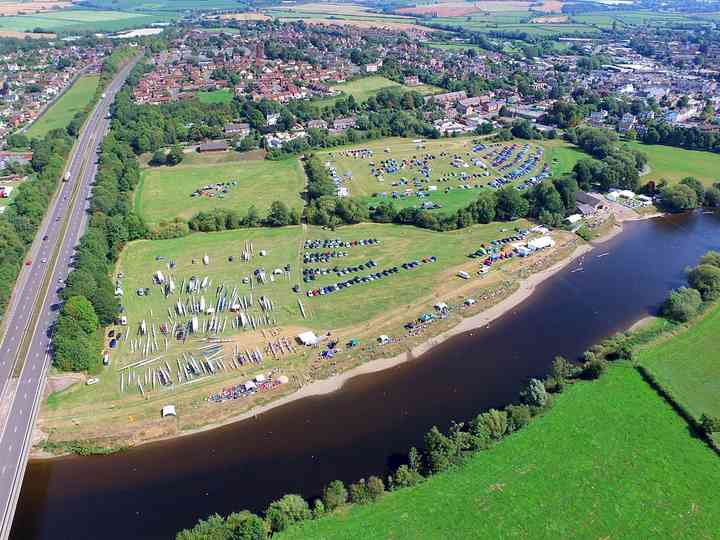 The Ross Rowing Club Campsite, Ross-on-Wye, Herefordshire - Updated ...