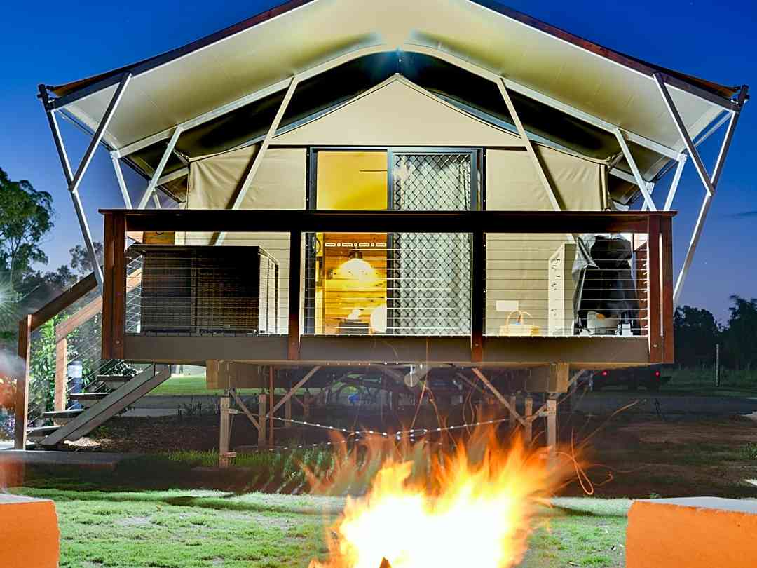 Glamping tent (photo added by manager on 03/08/2022)