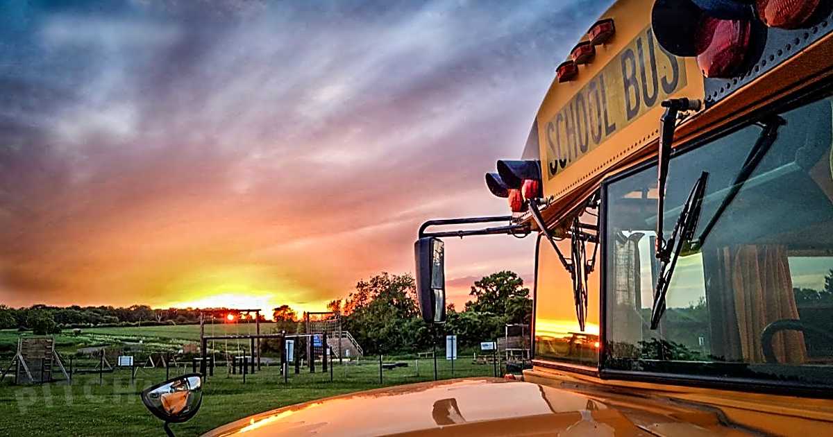 American School Bus Glamping at Petruth Paddocks, Cheddar | Pitchup.com
