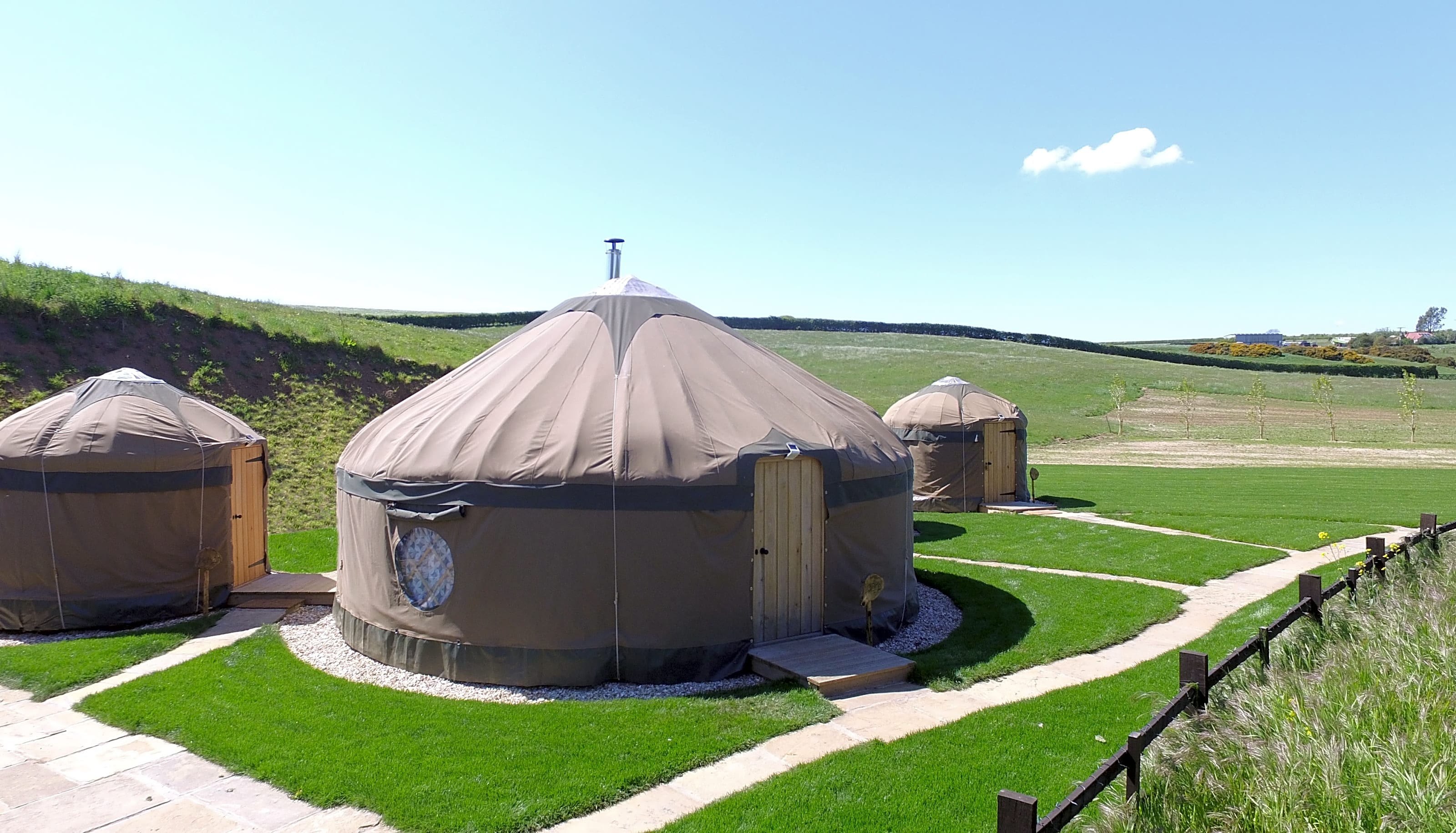Shire Farm Yurt Village, Hagworthingham, Lincolnshire | Pitchup.com