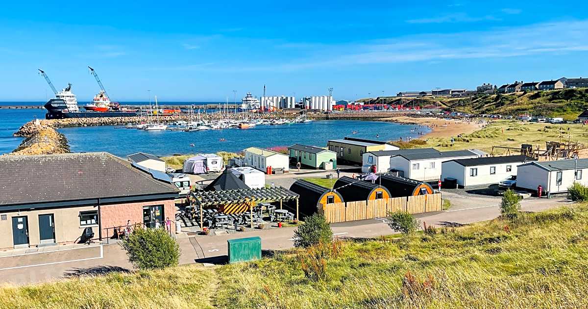 Marina Bay Holiday Park, Peterhead | Pitchup.com
